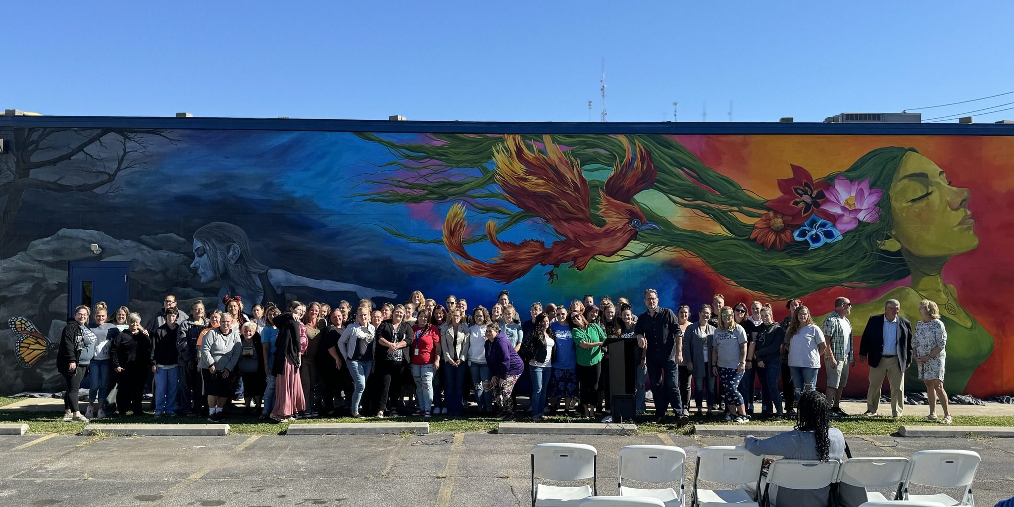 New mural highlighting how it feels to recover from addiction – WCHS ...