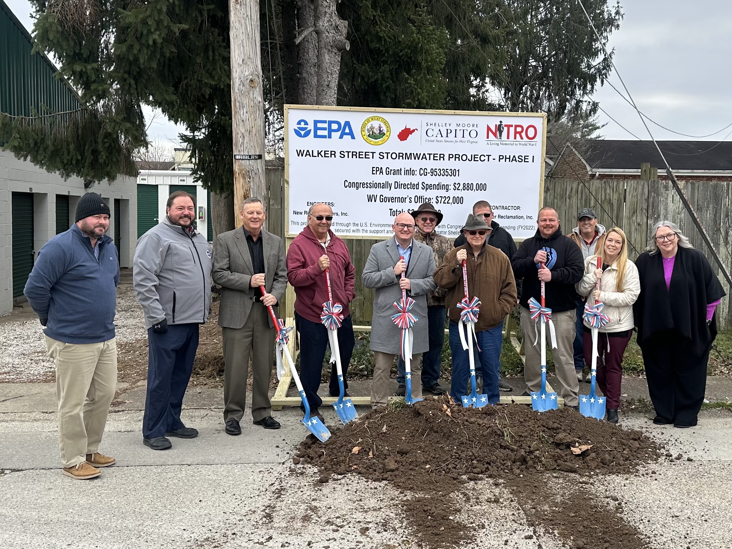 Nitro breaks ground on multi-million dollar stormwater project – WCHS ...